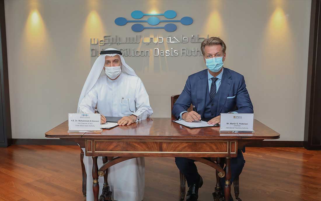 Dubai Silicon Oasis Authority Signs Agreement with IFZA